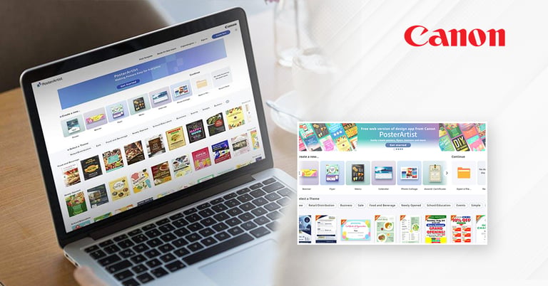 Canon’s Design Software: PosterArtist update