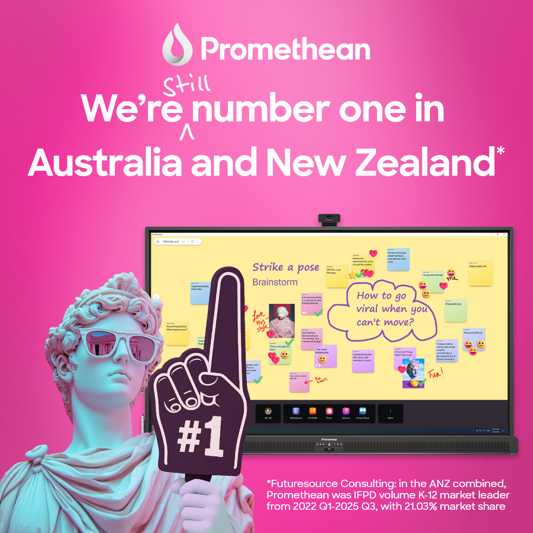 Promethean Leads K-12 Interactive Display Market in ANZ